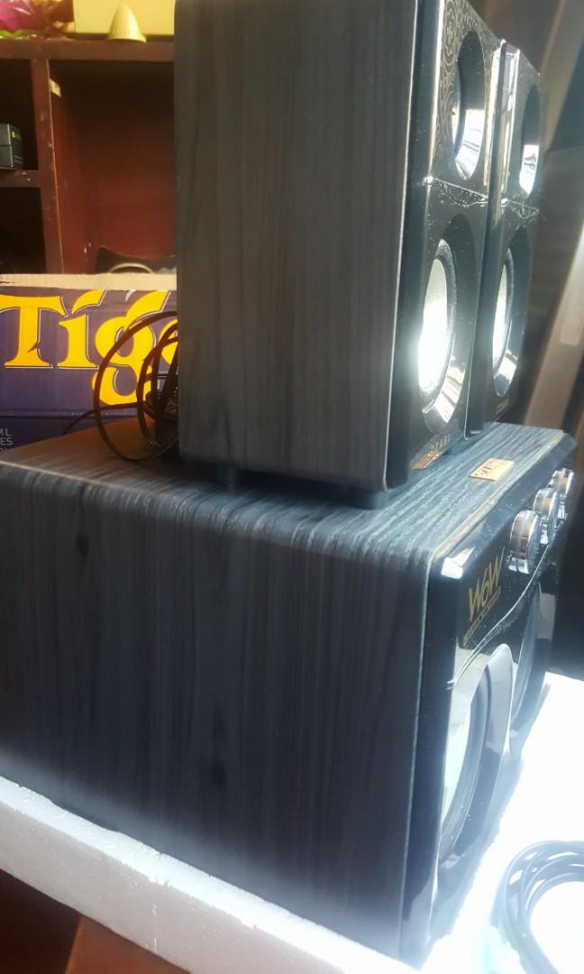 OZAKI WW450 Dual Bass 2.2 CH Audio System, Audio, Soundbars, Speakers ...