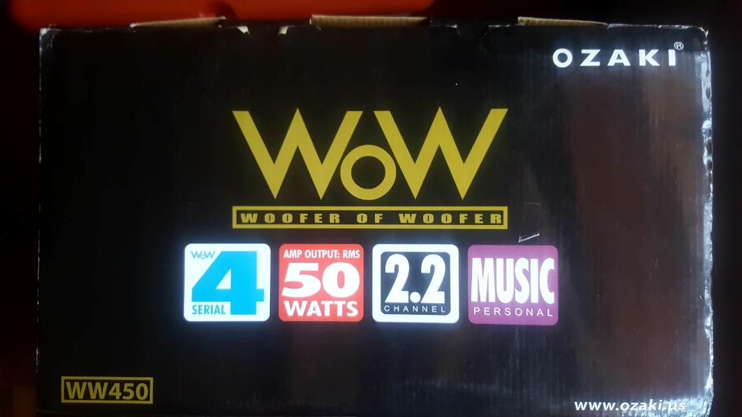 OZAKI WW450 Dual Bass 2.2 CH Audio System, Audio, Soundbars, Speakers ...