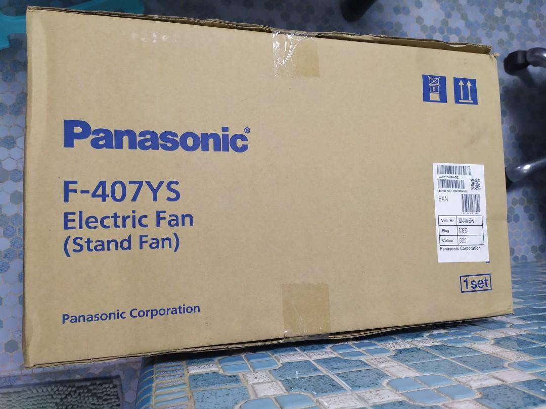 Panasonic Electric Fan F-407YS Stand Fan, Furniture & Home Living ...