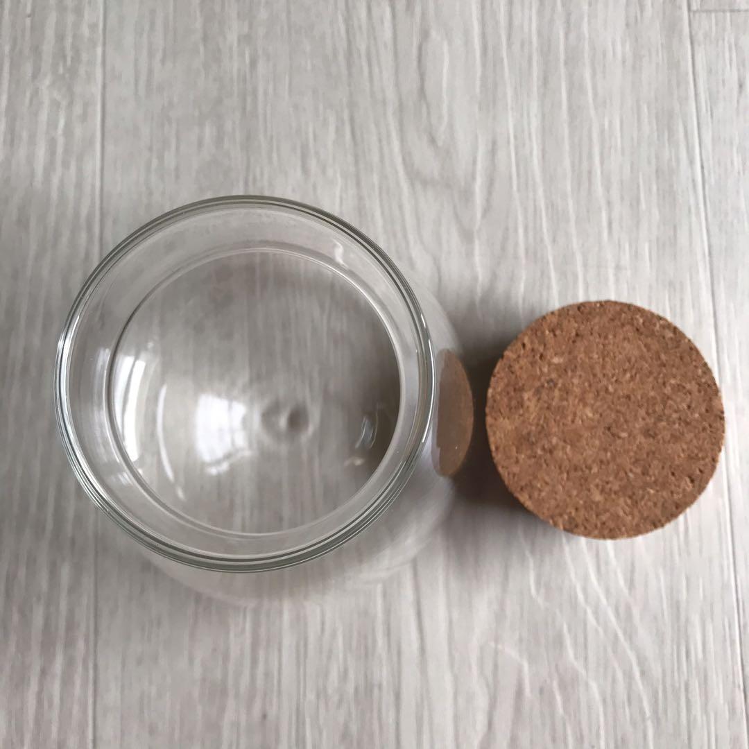 Terrarium Glass Small Triangle with Cork 11 x 10cm, Furniture & Home ...