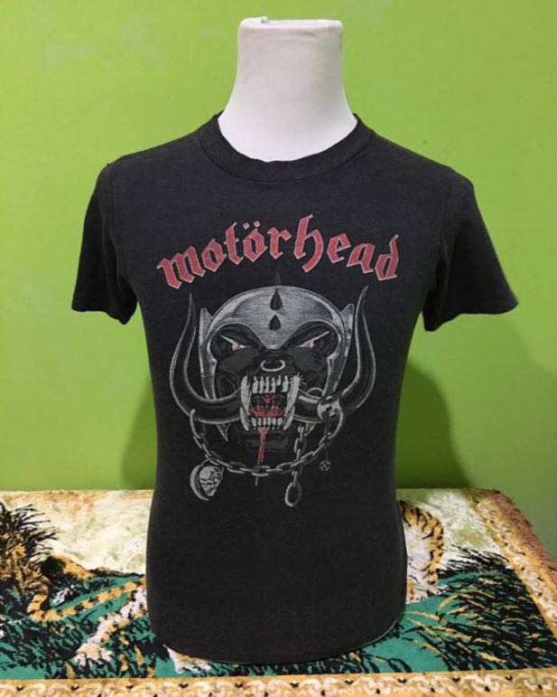 Vintage motorhead band shirt, Men's Fashion, Tops & Sets, Tshirts ...