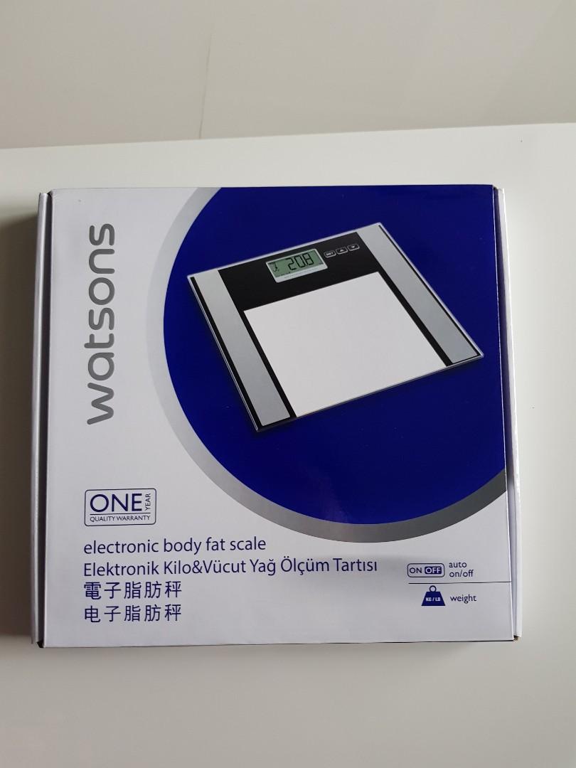 Watsons Weighting Scale, Health & Nutrition, Health Monitors & Weighing ...