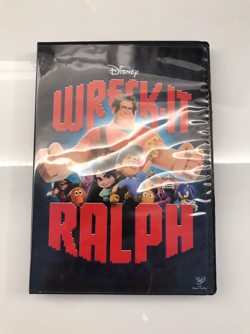 Disney's Wreck-it Ralph Animated Film Region 3 DVD (1 Disc) (READ ...