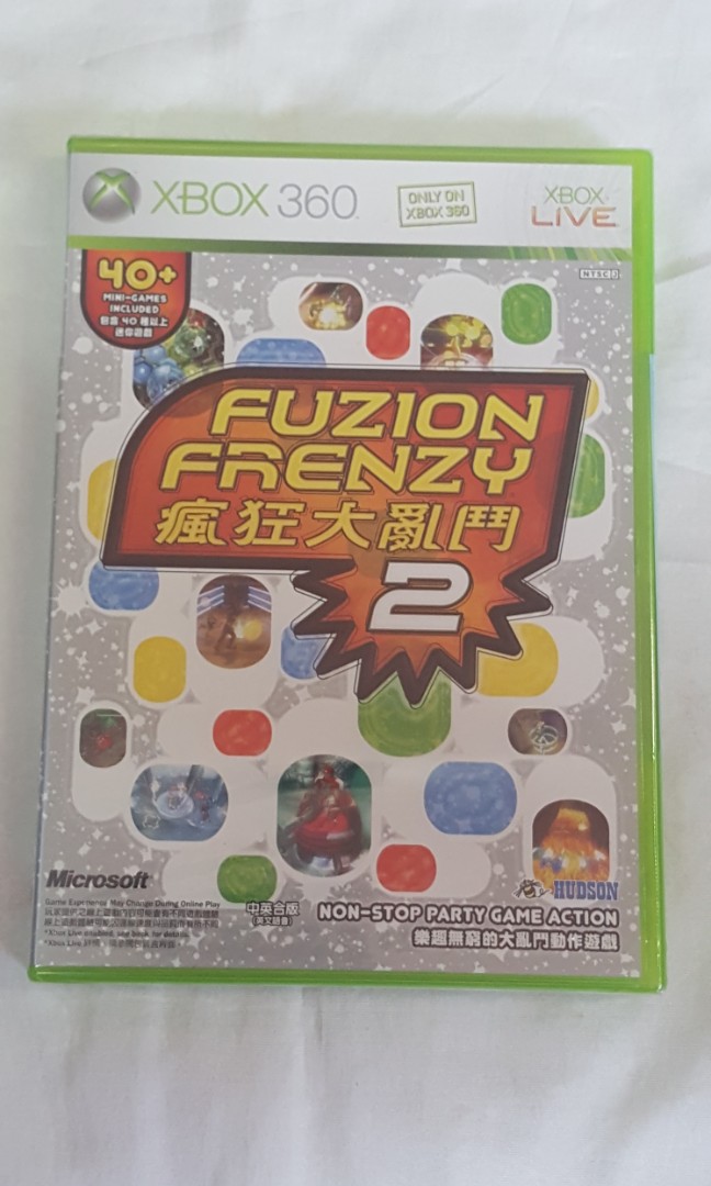 XBOX 360 Fuzion Frenzy New In Box, Video Gaming, Video Games, Xbox on ...
