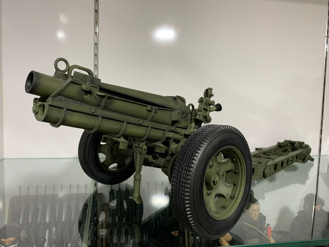 1/6 scale Dragon Model 75mm Howitzer M1A1 DX07 #71272 & M9 Ammunition ...