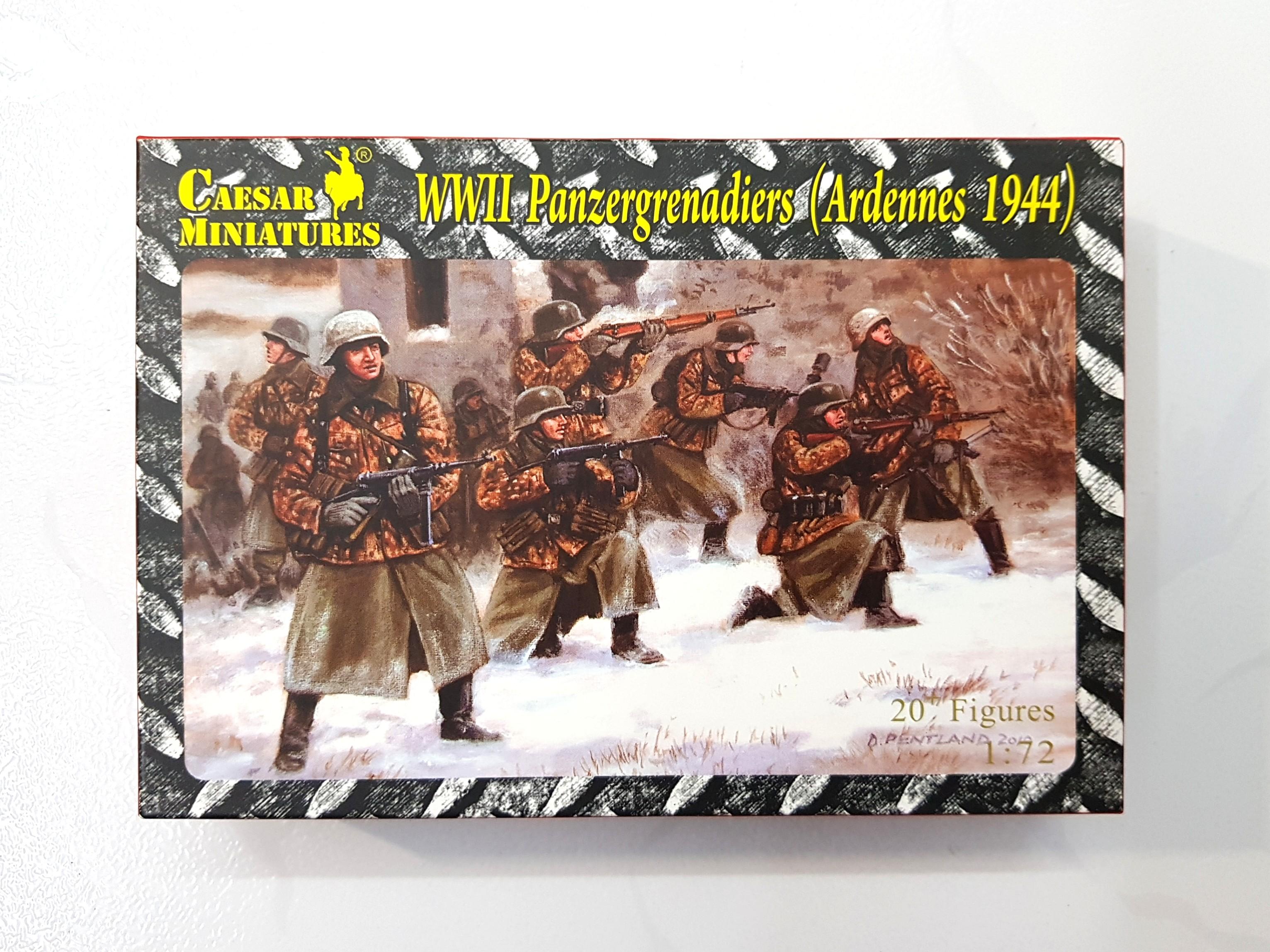 1/72 History HB02 Caesar Miniatures WWII German Panzergrenadiers ...