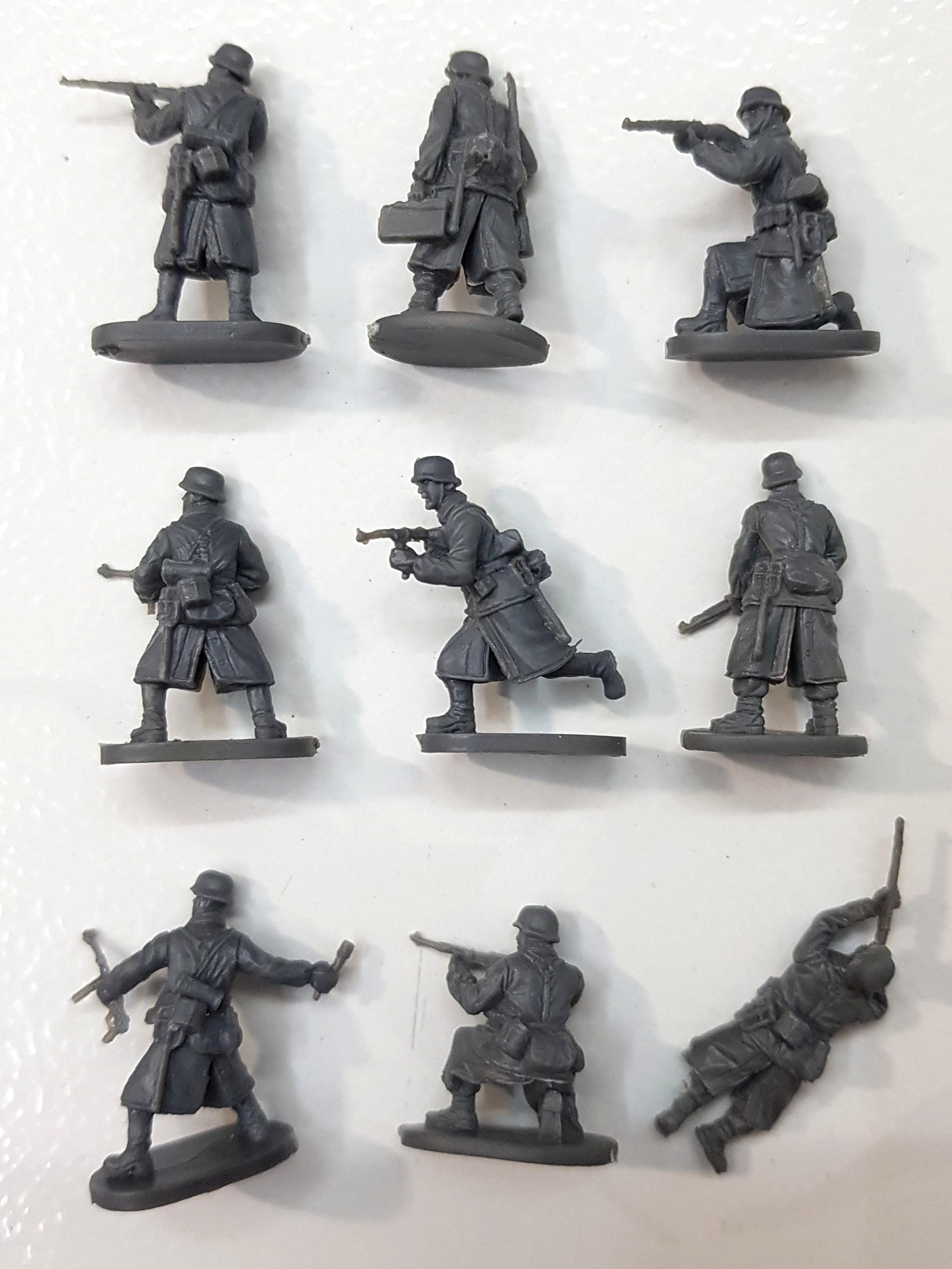 1/72 History HB02 Caesar Miniatures WWII German Panzergrenadiers ...