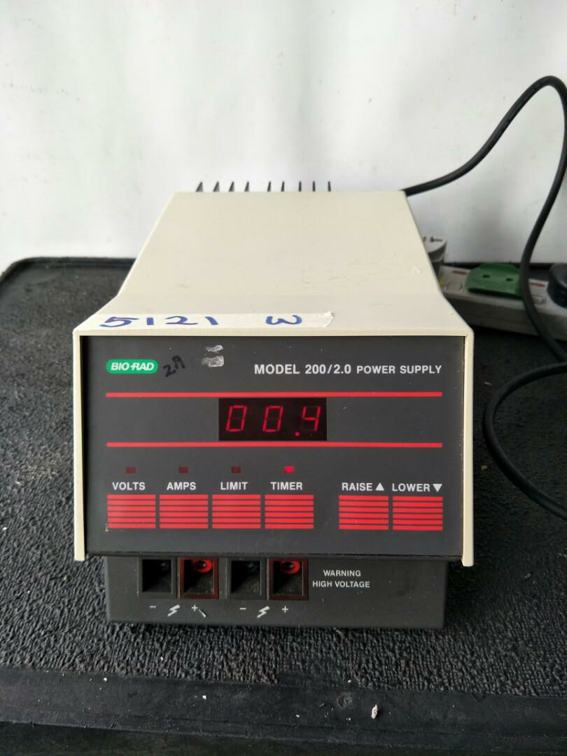 5121 W Biorad Electrophoresis power supply ( Model: 200/2.0) @$100 Each ...