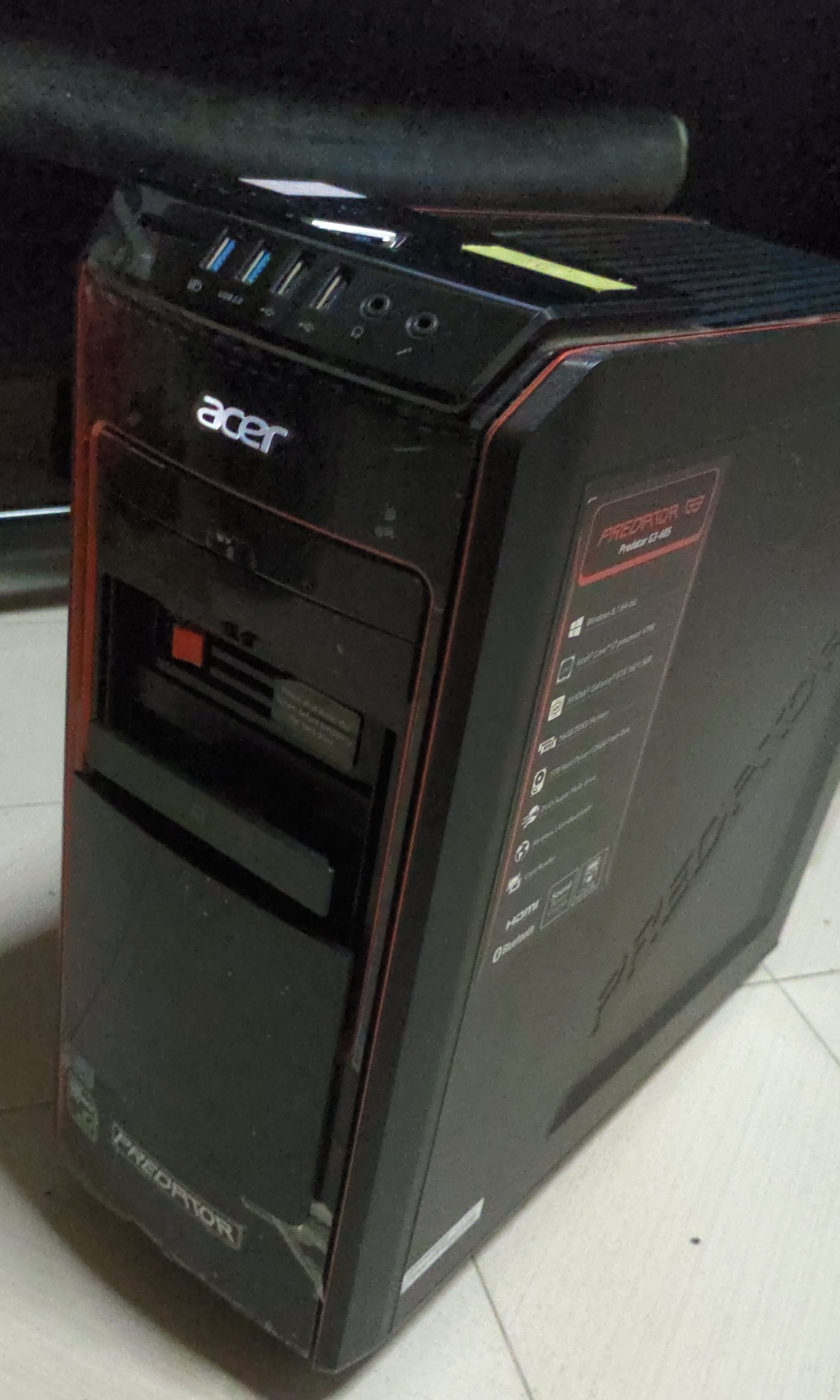 Acer Predator G3-605 Gaming PC, Computers & Tech, Parts & Accessories ...