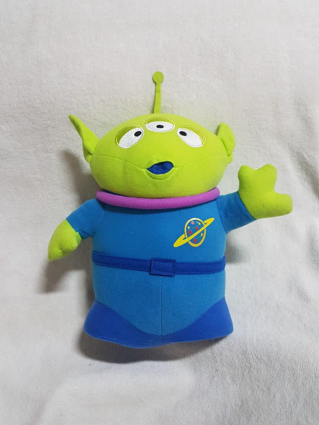 Authentic Disney Pixar Toy Story 3 Eyed Alien Plush Toy, Hobbies & Toys ...