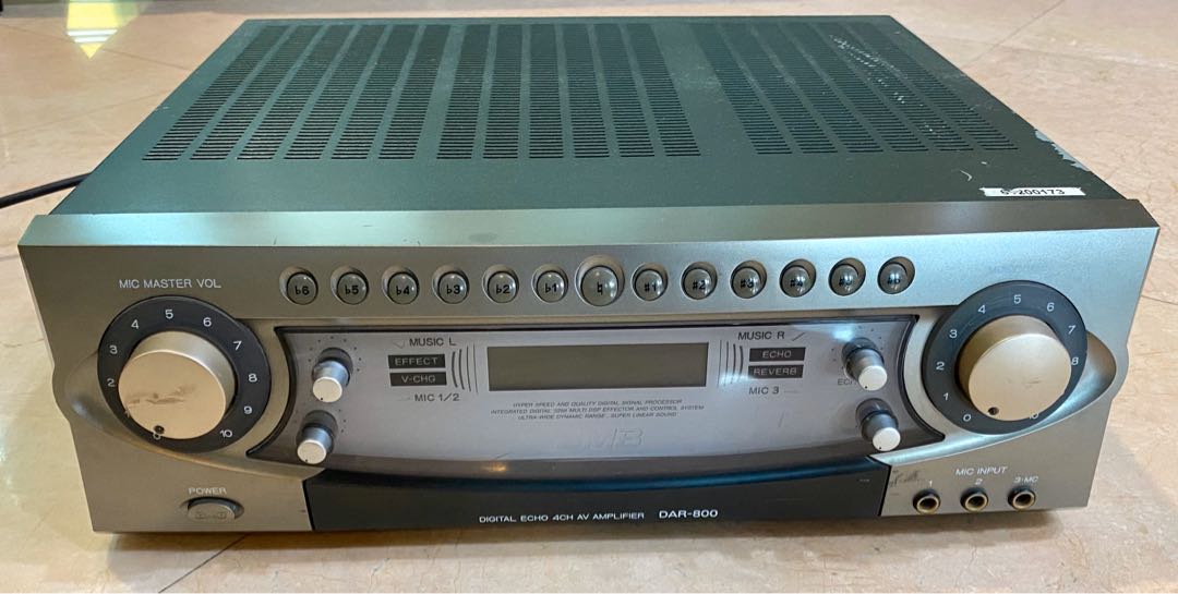 BMB DAR-800 4CH AV Amplifier, Audio, Other Audio Equipment on Carousell