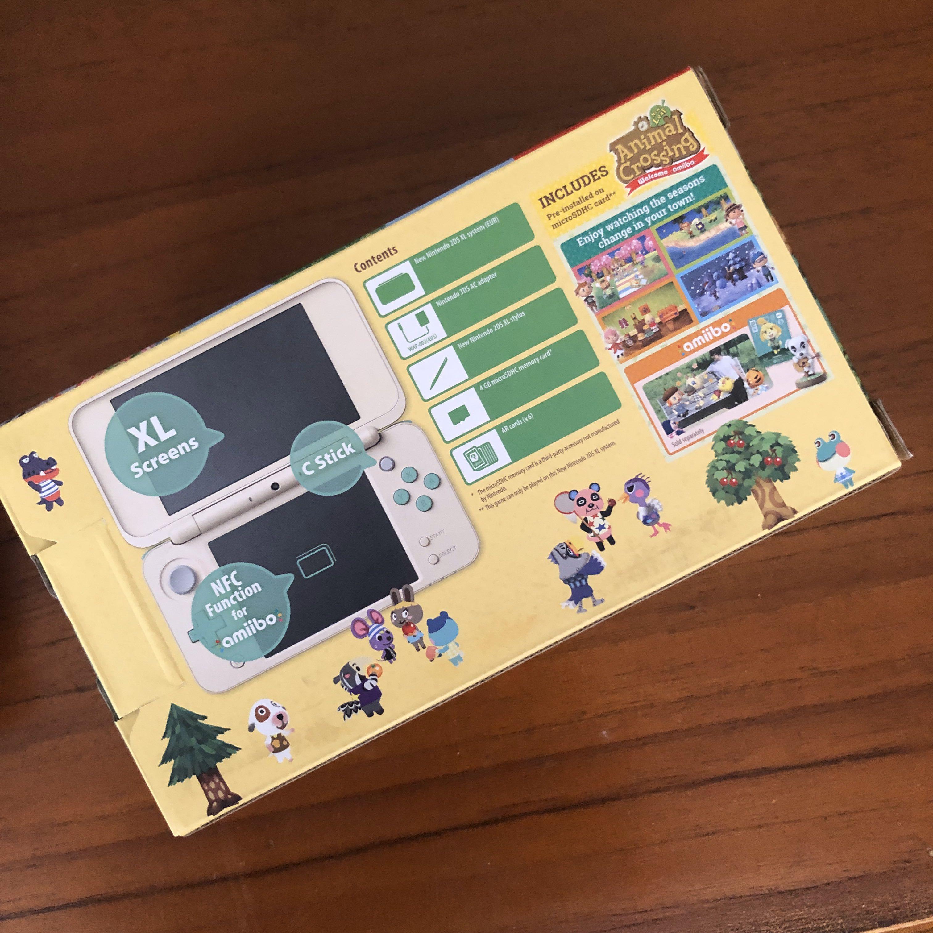 BNIP Nintendo 2DS XL Animal Crossing Limited Edition, Video Gaming, Video Games, Nintendo on ...
