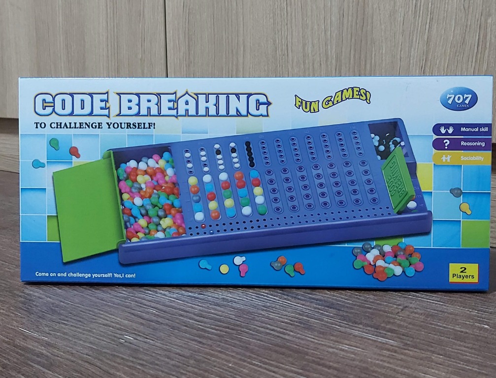 Fun Family Game - Code Breaking (similar to MasterMind), Hobbies & Toys ...