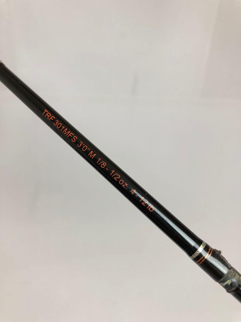 Daiwa crossfire 1000 with triforce 301mfs 3 feet rod, Sports Equipment ...