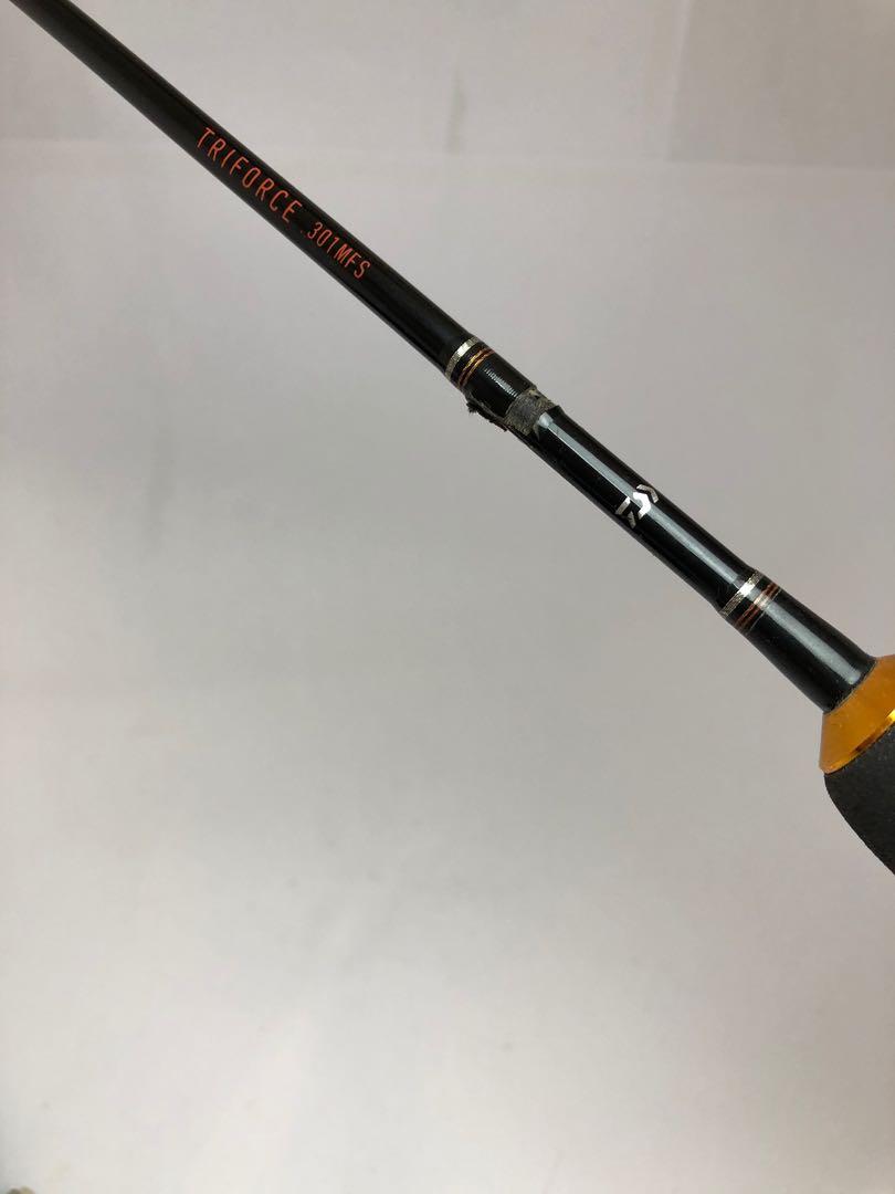 Daiwa crossfire 1000 with triforce 301mfs 3 feet rod, Sports Equipment ...