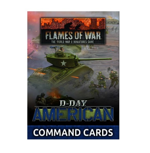 "D-Day American" Command Cards (x40 cards) (Battlefront Miniatures ...