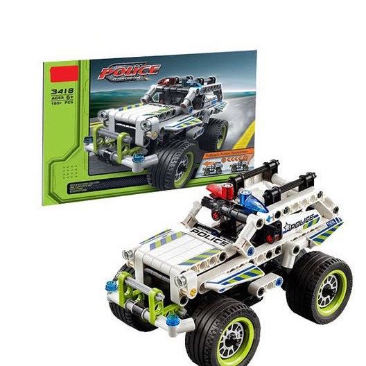 Decool 3418-Pullback Police Interceptor, Hobbies & Toys, Toys & Games on Carousell