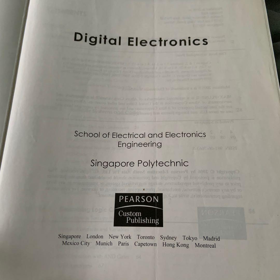 Digital Electronics Textbook, Hobbies & Toys, Books & Magazines ...