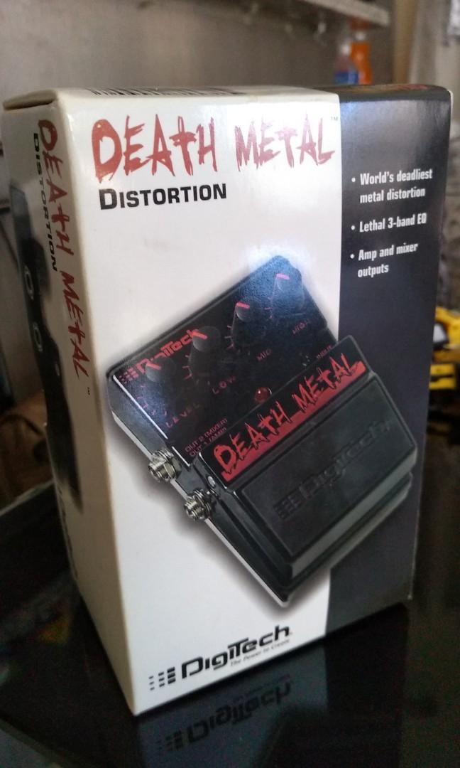 DIGITECH DEATH METAL PEDAL EFFECTS C/W Box, Audio, Other Audio ...