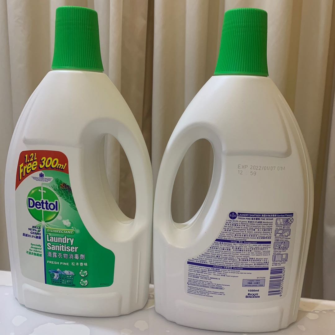 Disinfectant Laundry Sanitiser x 2, Furniture & Home Living, Cleaning ...