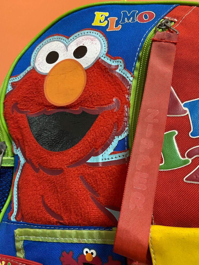 Elmo Sesame Street Mini Backpack, Babies & Kids, Going Out, Diaper Bags ...