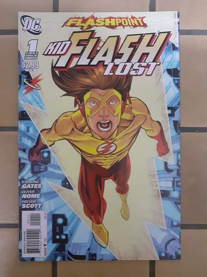 1st issue ! Flashpoint: Kid Flash Lost #1 ( Francis Manapul - Cover Art ...