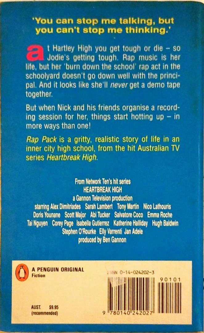 HEART BREAK HIGH RAP PACK BY MEREDITH CONSTAIN, Hobbies & Toys, Books ...