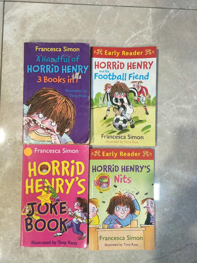 Horrid Henry Books, Hobbies & Toys, Books & Magazines, Fiction & Non ...