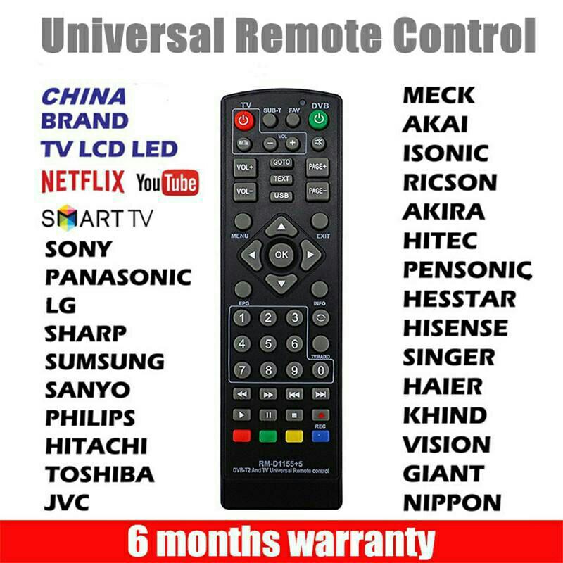 HUAYU Universal Tv Remote Control Controller MYTV Dvb-T2 Remote Rm ...