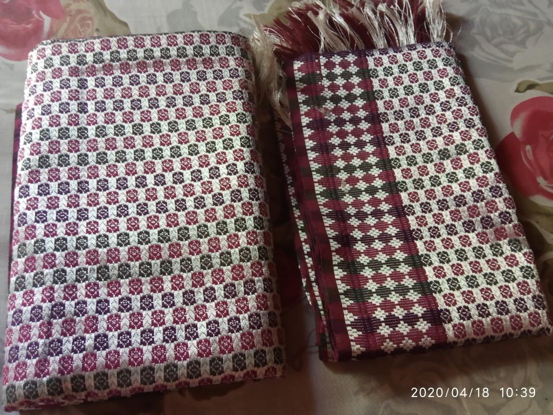 Kain songket tenun batak, Fesyen Wanita, Pakaian Wanita, Lainnya di Carousell