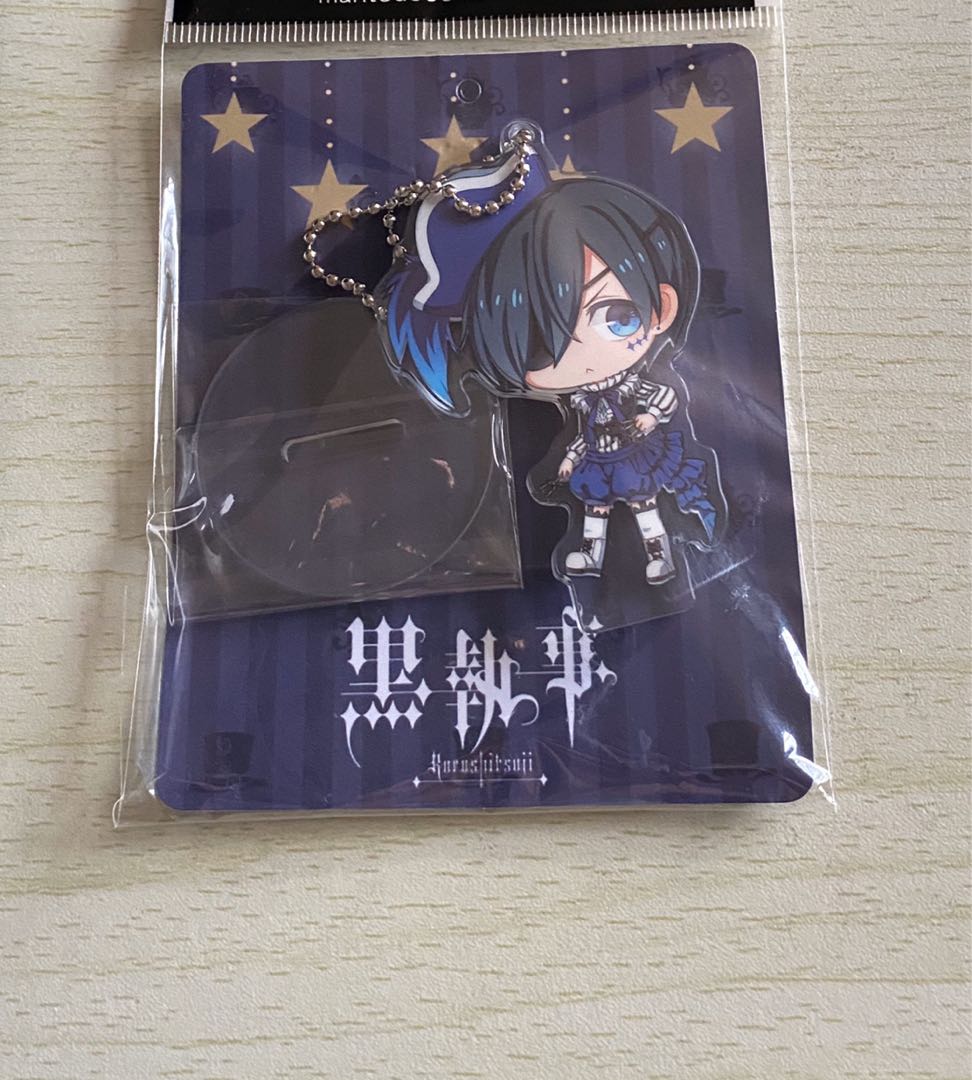 Kuroshitsuji Ciel Phantomhive Anime Acrylic Stand, Entertainment, J-pop ...