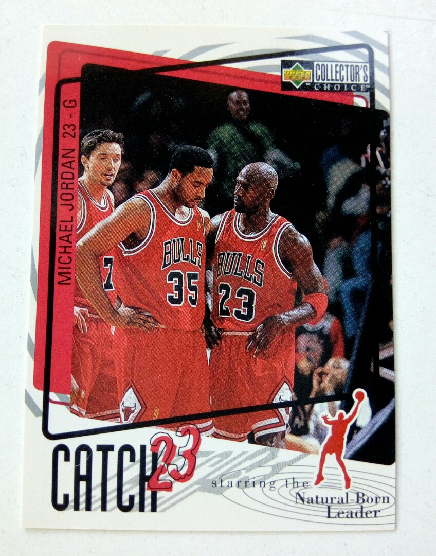 MICHAEL JORDAN CATCH 23 #195, Hobbies & Toys, Memorabilia ...