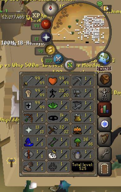 Oldschool Runescape Max Main Rental (OSRS), Video Gaming, Gaming ...
