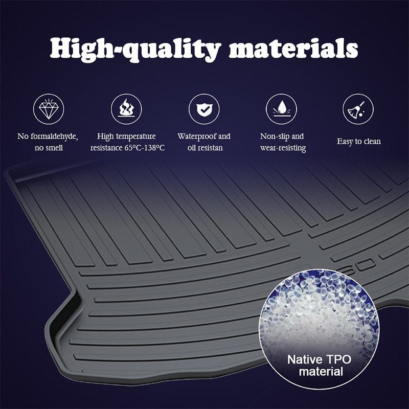 Perfect Fitting WaterProof Car Boot Tray/Trunk Mat/Boot Liner, Car ...