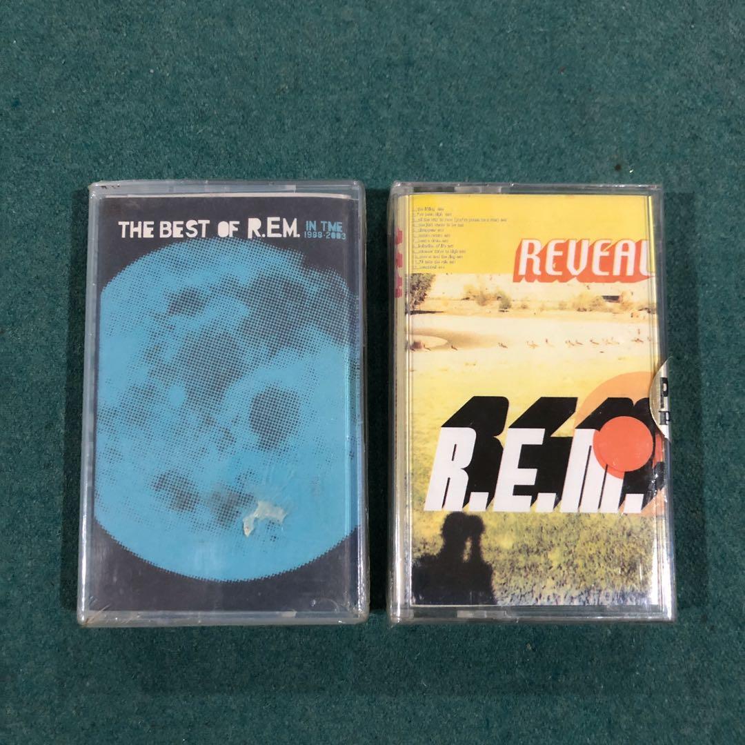 REM (Best of / Reveal ) - Cassette Tape, Hobbies & Toys, Music & Media ...