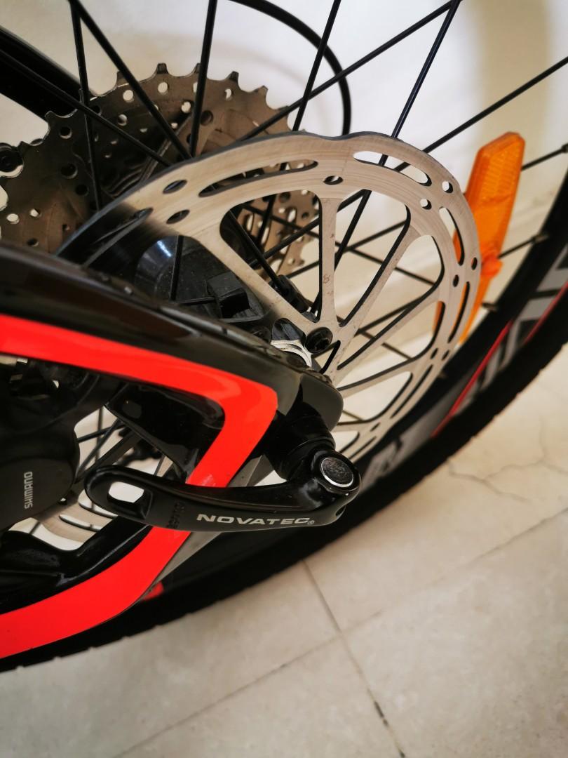 Sava Z1 - carbon fibre sora 9s 20 inch foldable bike, Sports Equipment ...