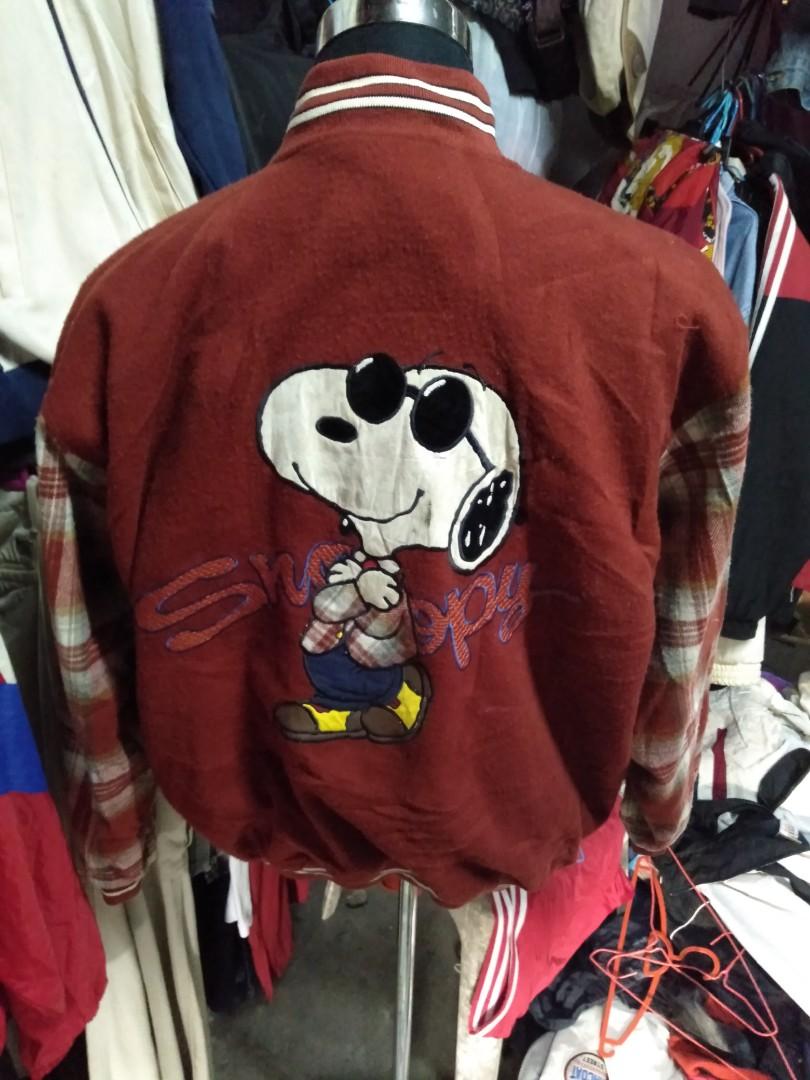 Snoopy Jacket, Men's Fashion, Tops & Sets, Hoodies on Carousell