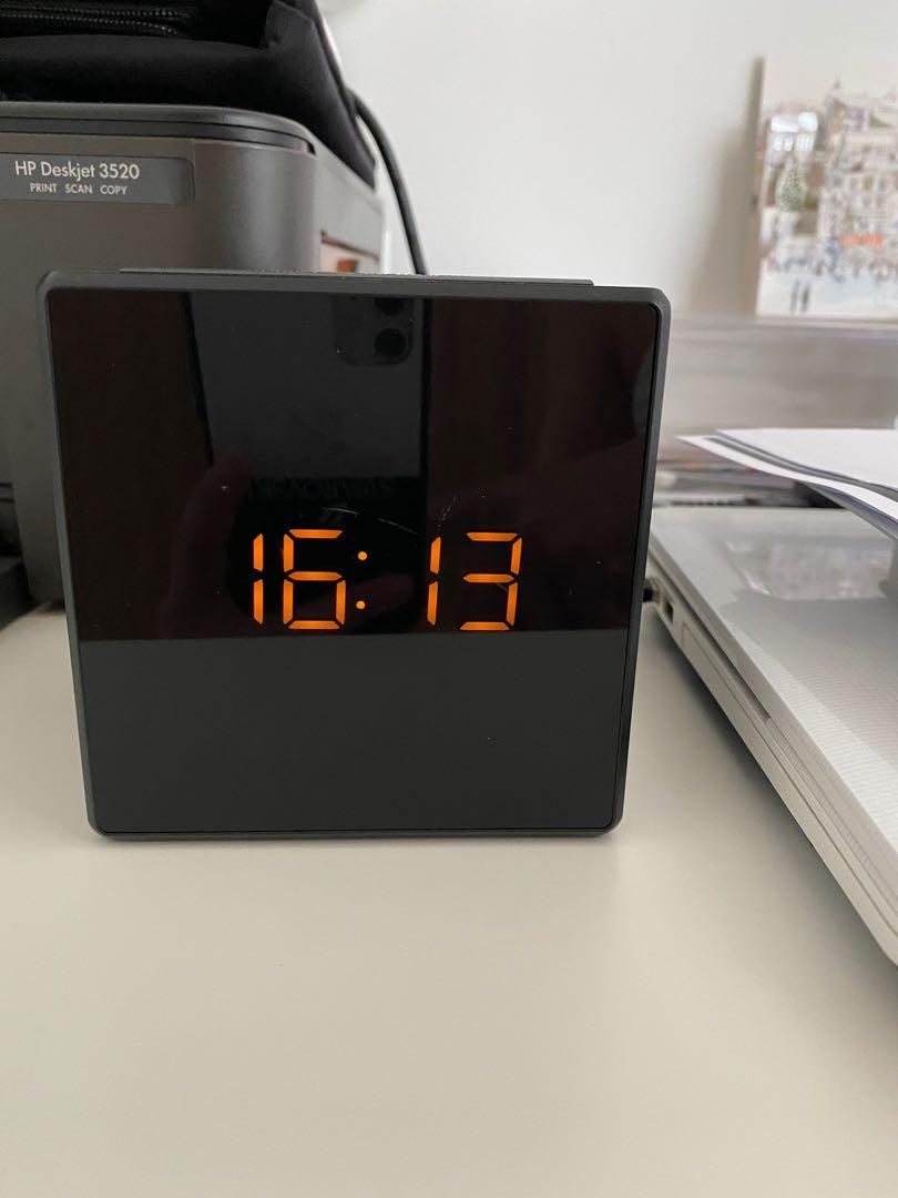 Sony Digital Alarm Clock with Radio, Electronics, Audio on Carousell