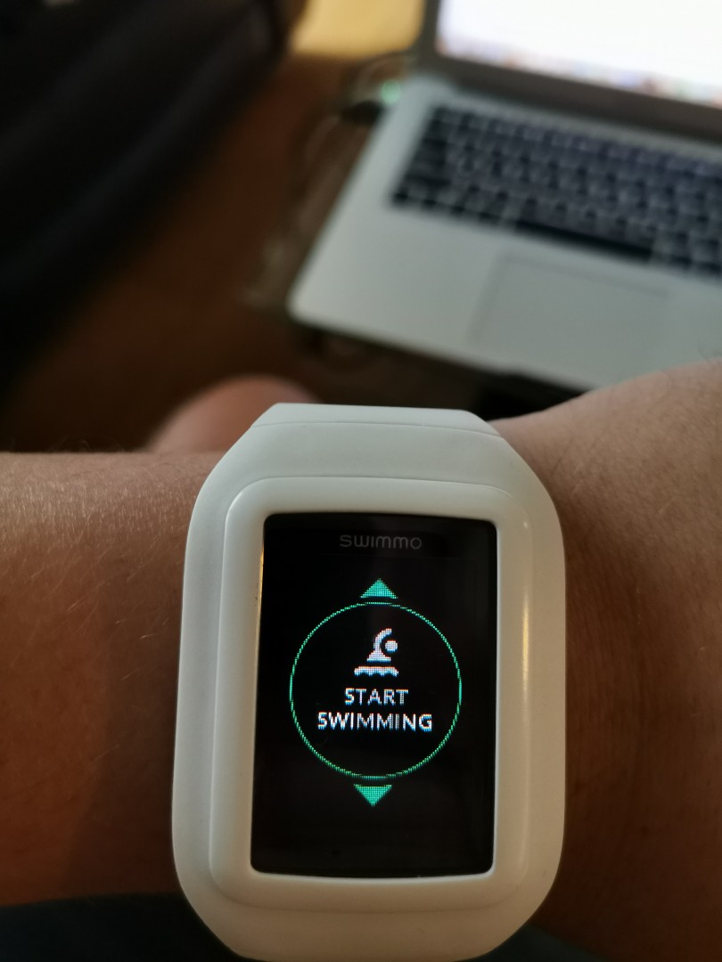 Swimmo swimming watch tracker, Sports Equipment, Sports & Games, Water ...
