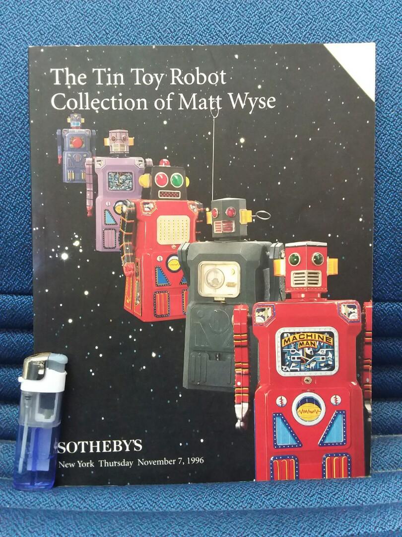 The Tin Toy Robot Collection of Matt Wyse 鐵皮玩具, 興趣及遊戲, 玩具 & 遊戲類 - Carousell