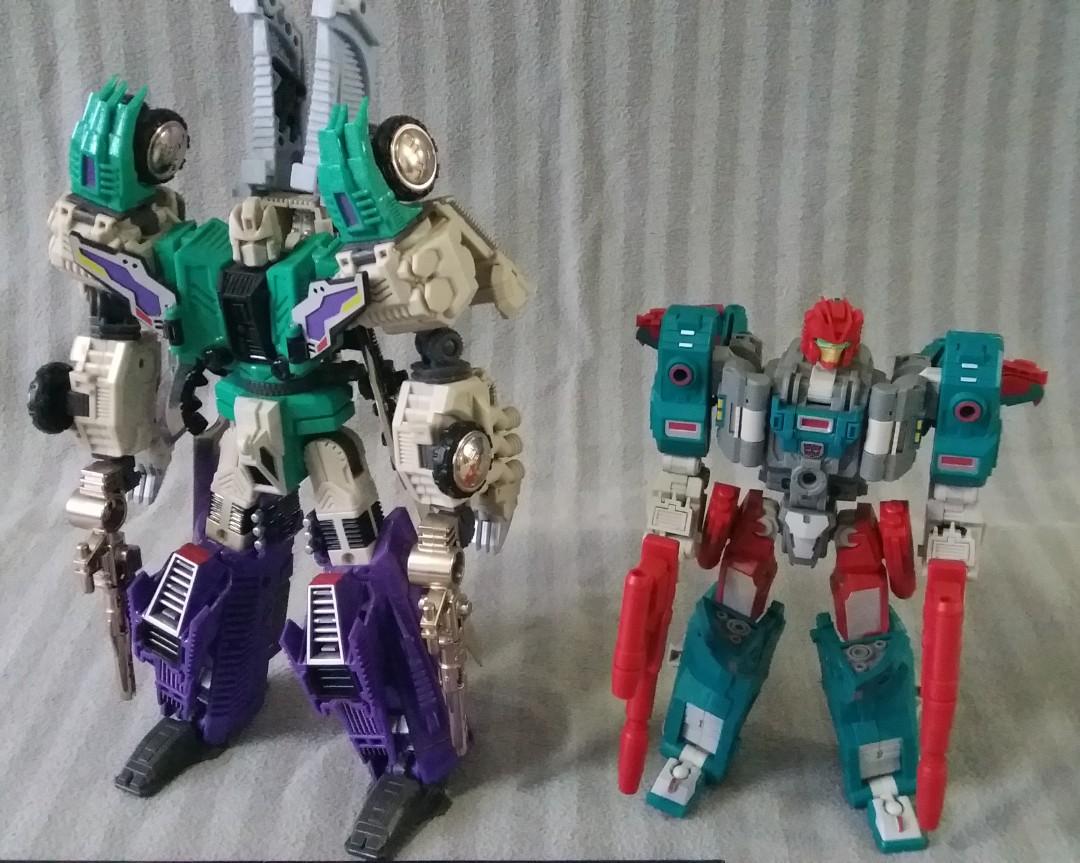 Transformers - Hexatron aka Sixshot & M.A.D.L.A.W aka Quickswitch (The ...