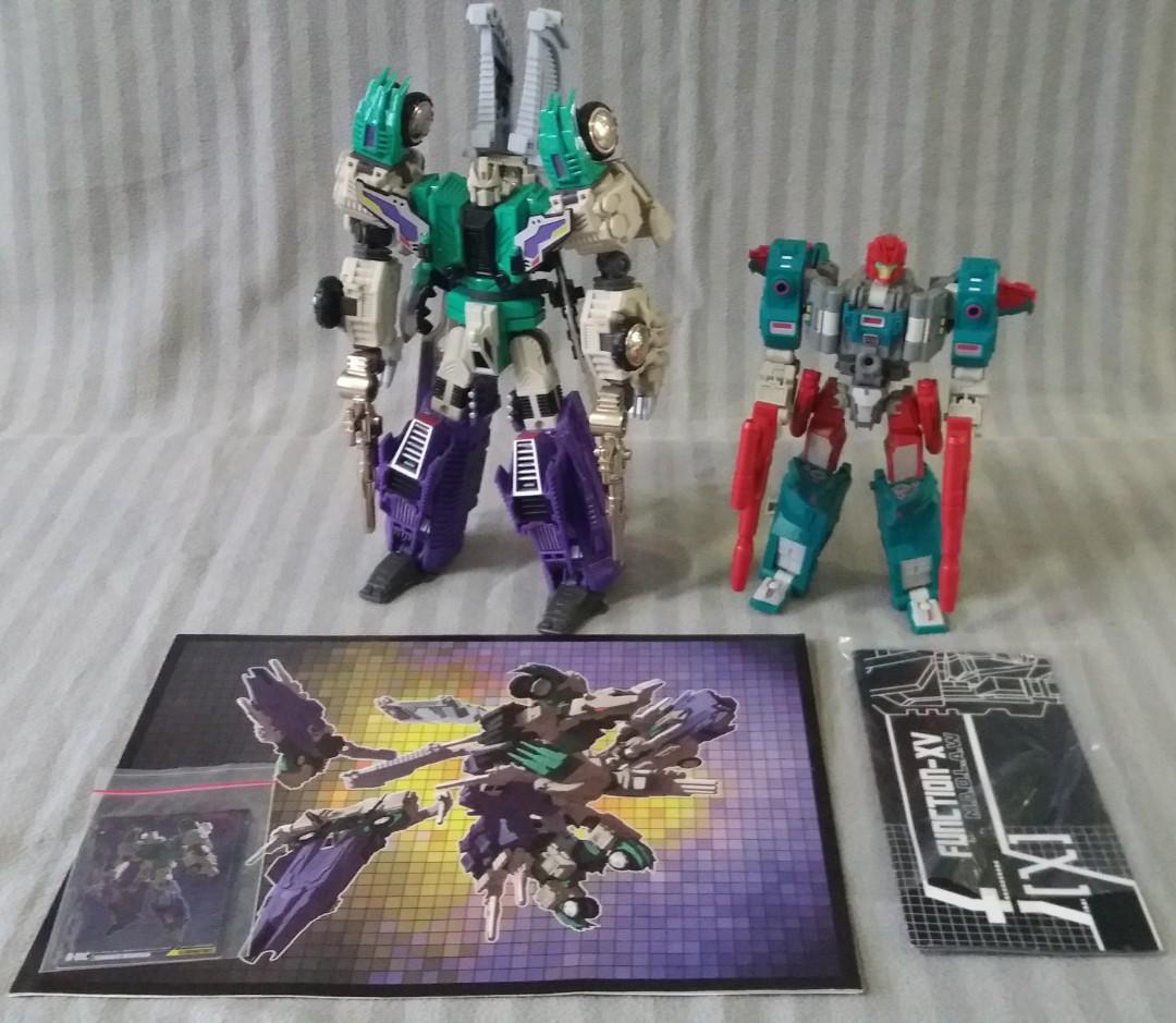 Transformers - Hexatron aka Sixshot & M.A.D.L.A.W aka Quickswitch (The ...