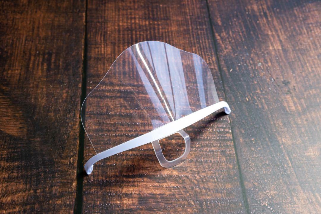 Transparent Spit Guard Mask, Health & Nutrition, Face Masks & Face ...