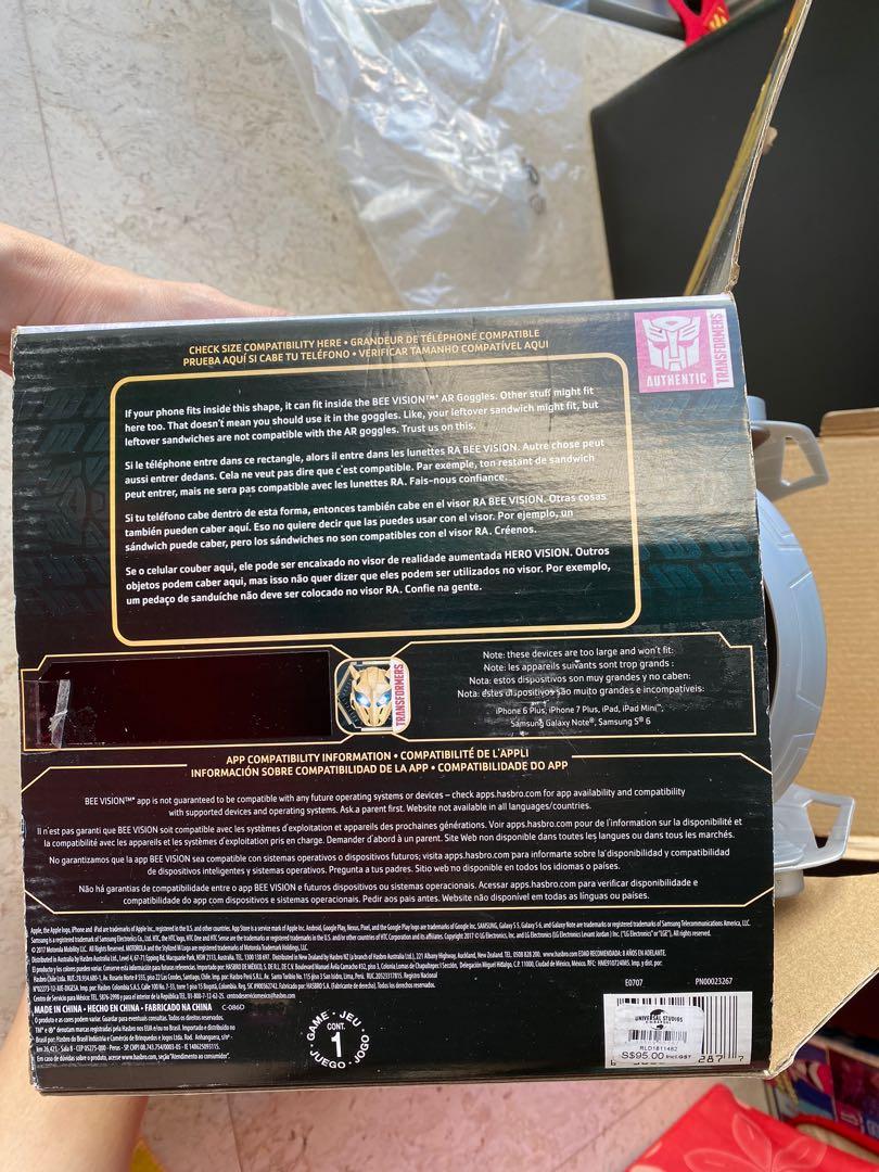 Used Transformer Bee Vision, Hobbies & Toys, Toys & Games on Carousell