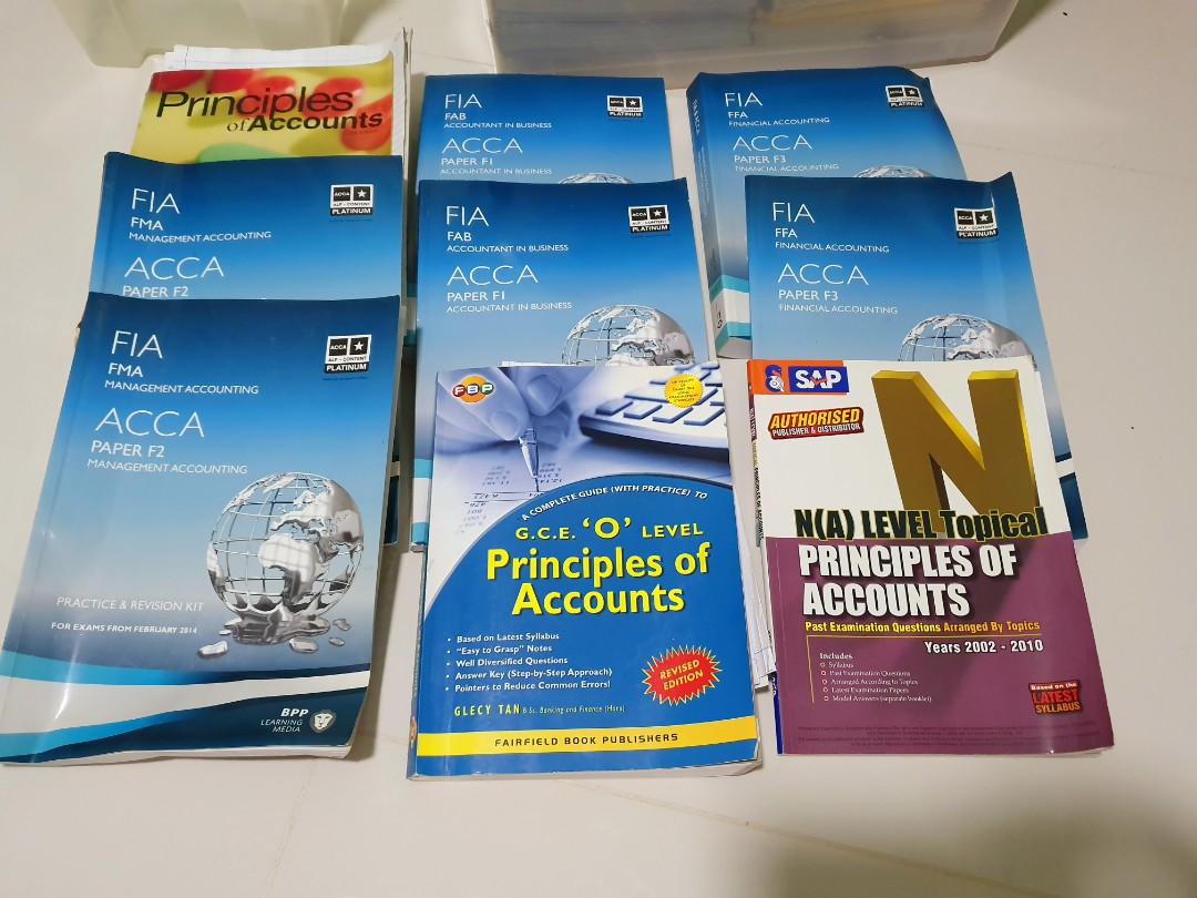 Free Accounting Books (ACCA, POA, N Levels, O Levels), Books ...