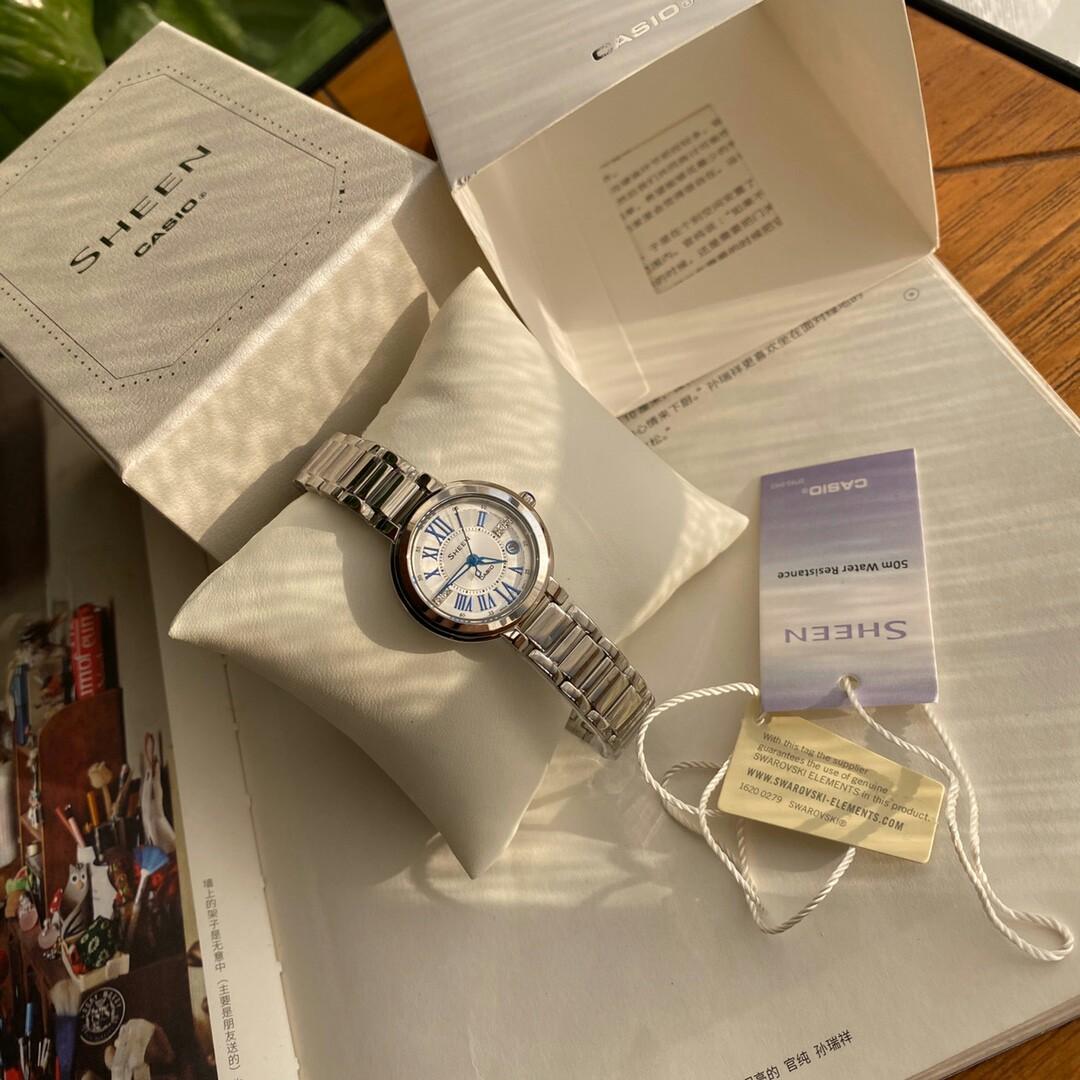 Authentic CASIOSHE- SHE- SGA- AU Recommend New Casio watch wome, Luxury ...