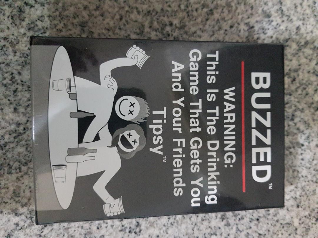 BUZZED Card Game for adults, Hobbies & Toys, Toys & Games on Carousell
