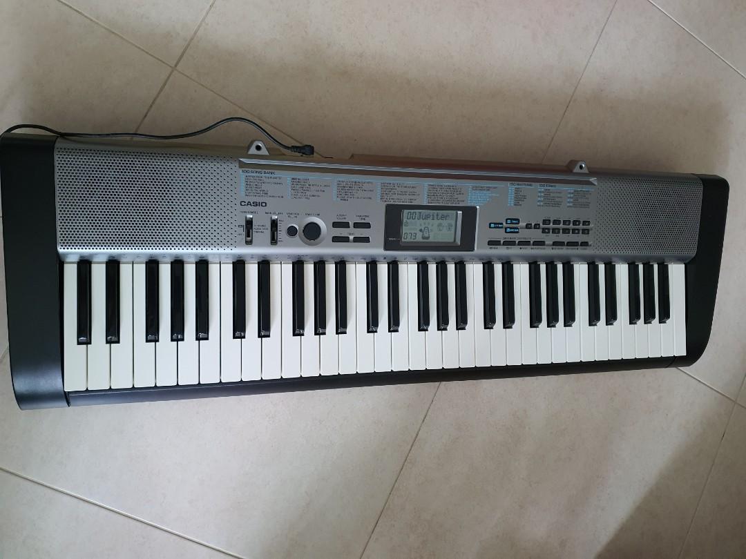 Casio Electronic Keyboard, Hobbies & Toys, Music & Media, Musical ...