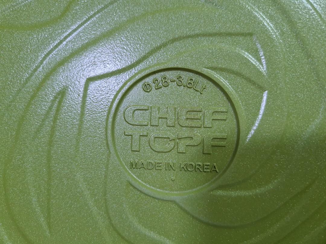 Chef Topf La Rose 28cm Ceramic Coating Pan, Furniture & Home Living ...