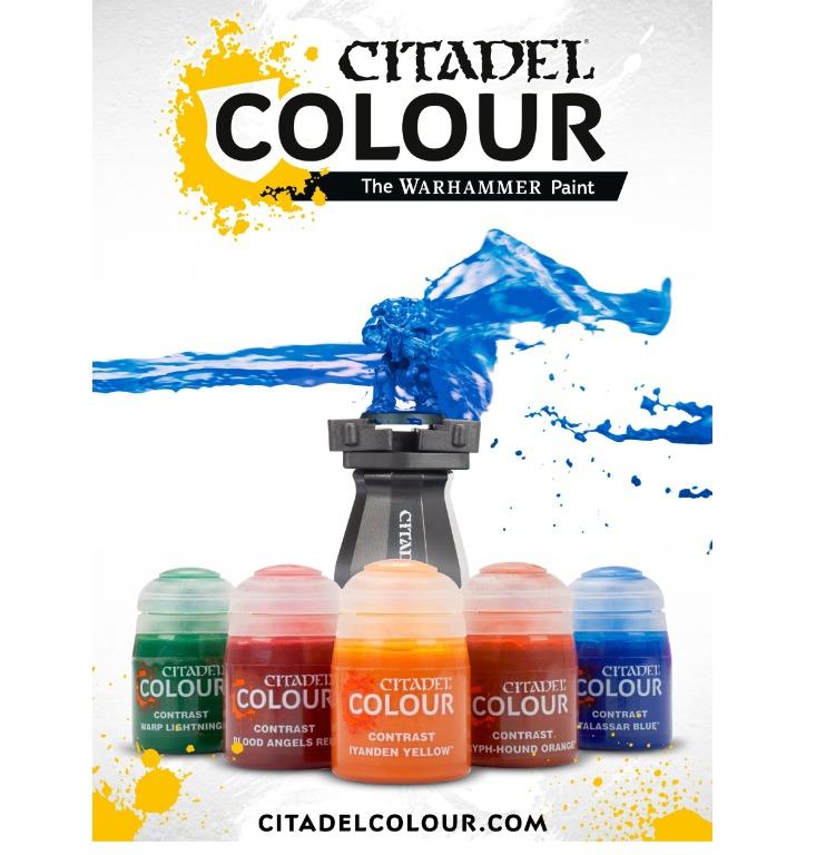 Citadel Paints (Base, Layer, Shade, Technical, Contrast, Dry, Texture ...